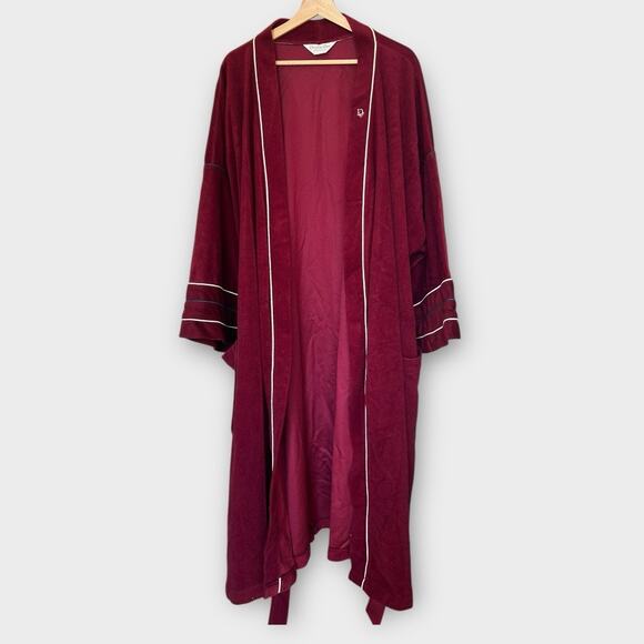 Dior | Other | Vintage Christian Dior Monsieur Maroon Red Velvet ...